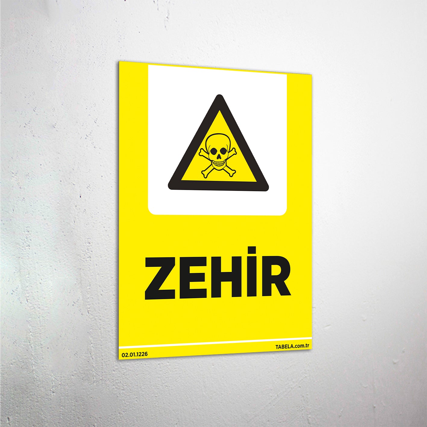 Zehir Levhası – Tabela.com.tr