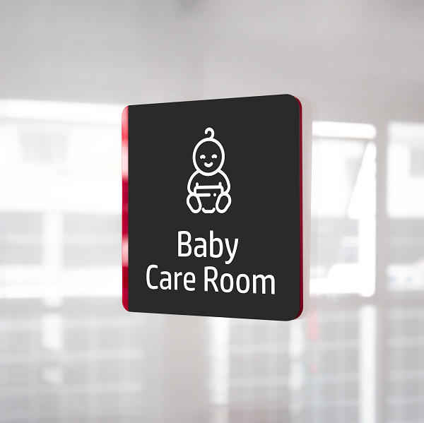 Baby Care Room Sign - İngilizce Bebek Bakım Odası İsimliği – Tabela.com.tr