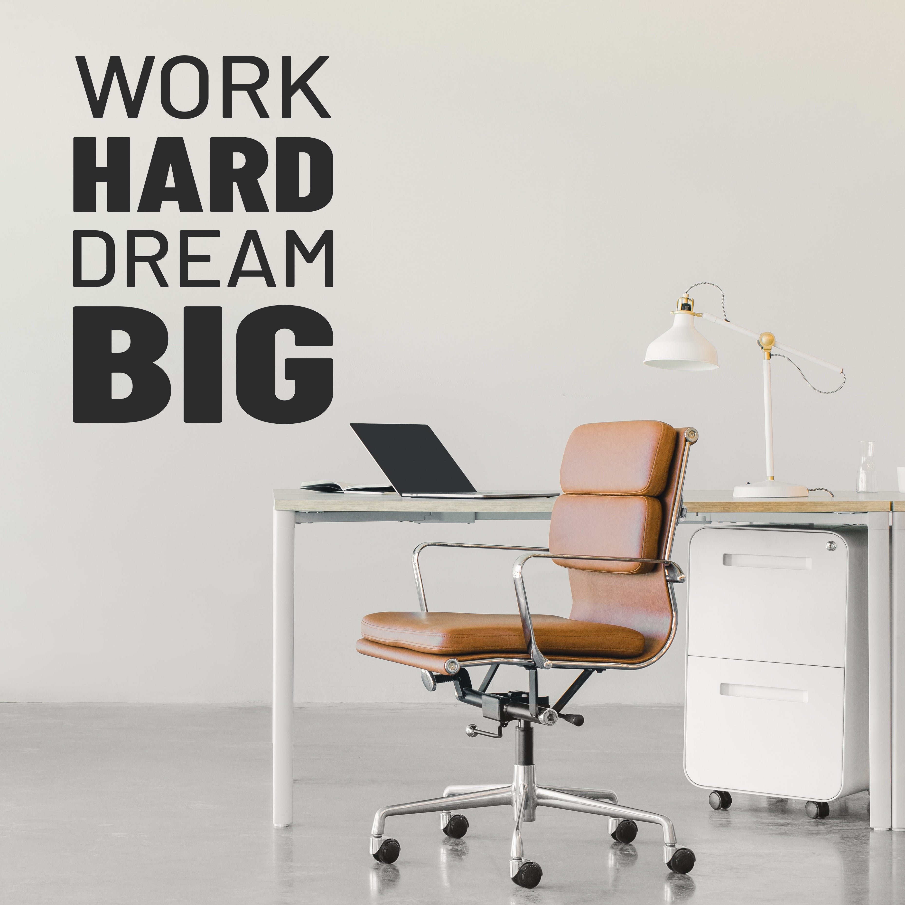 Work Hard Dream Big Sticker – Tabela.com.tr