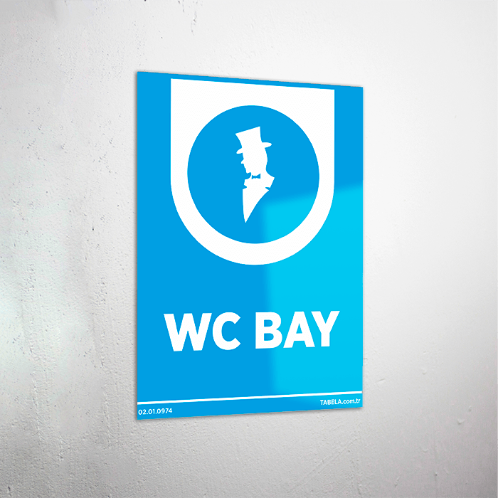 Wc Bay Levhası – Tabela.com.tr