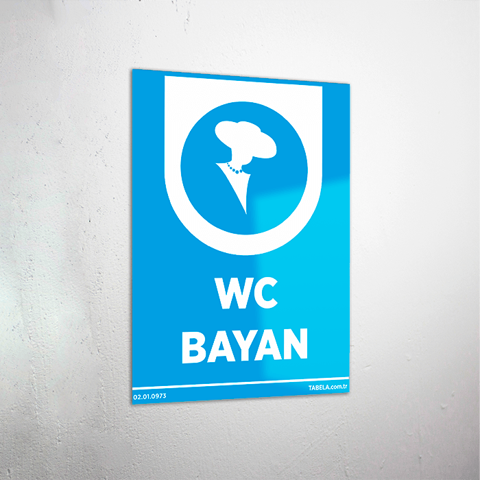 Wc Bayan Levhası – Tabela.com.tr